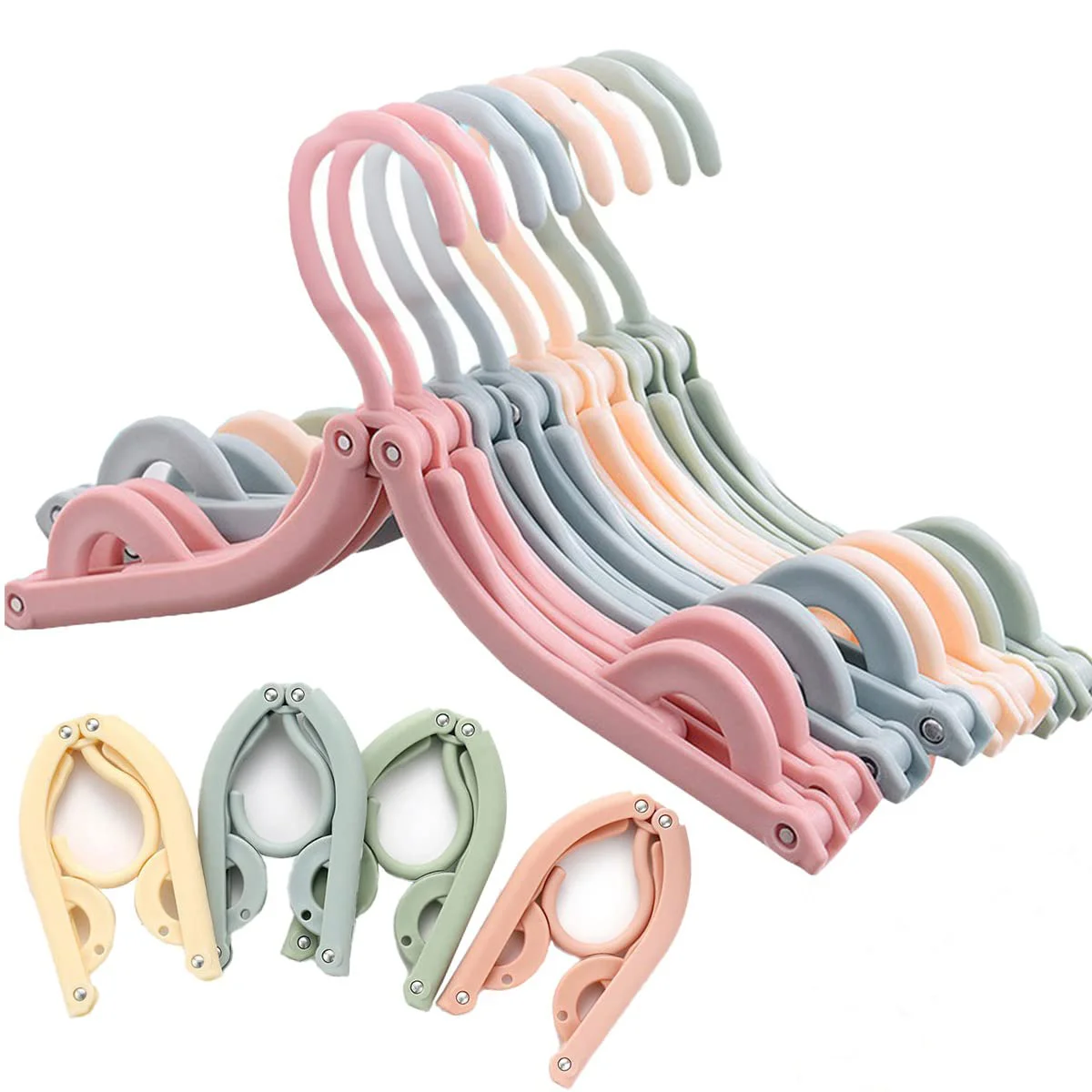 Portable-Folding-Travel-Hangers-Space-Saving-Multi-Functional-Non-Slip ...