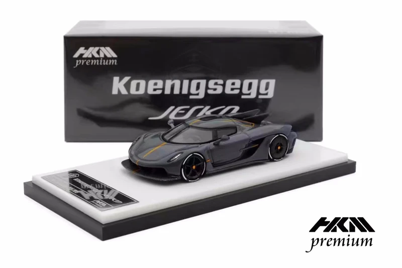 HKM 1:64 Koenigsegg Jesko Absolut Dark Grey Die-Cast Car Model ...