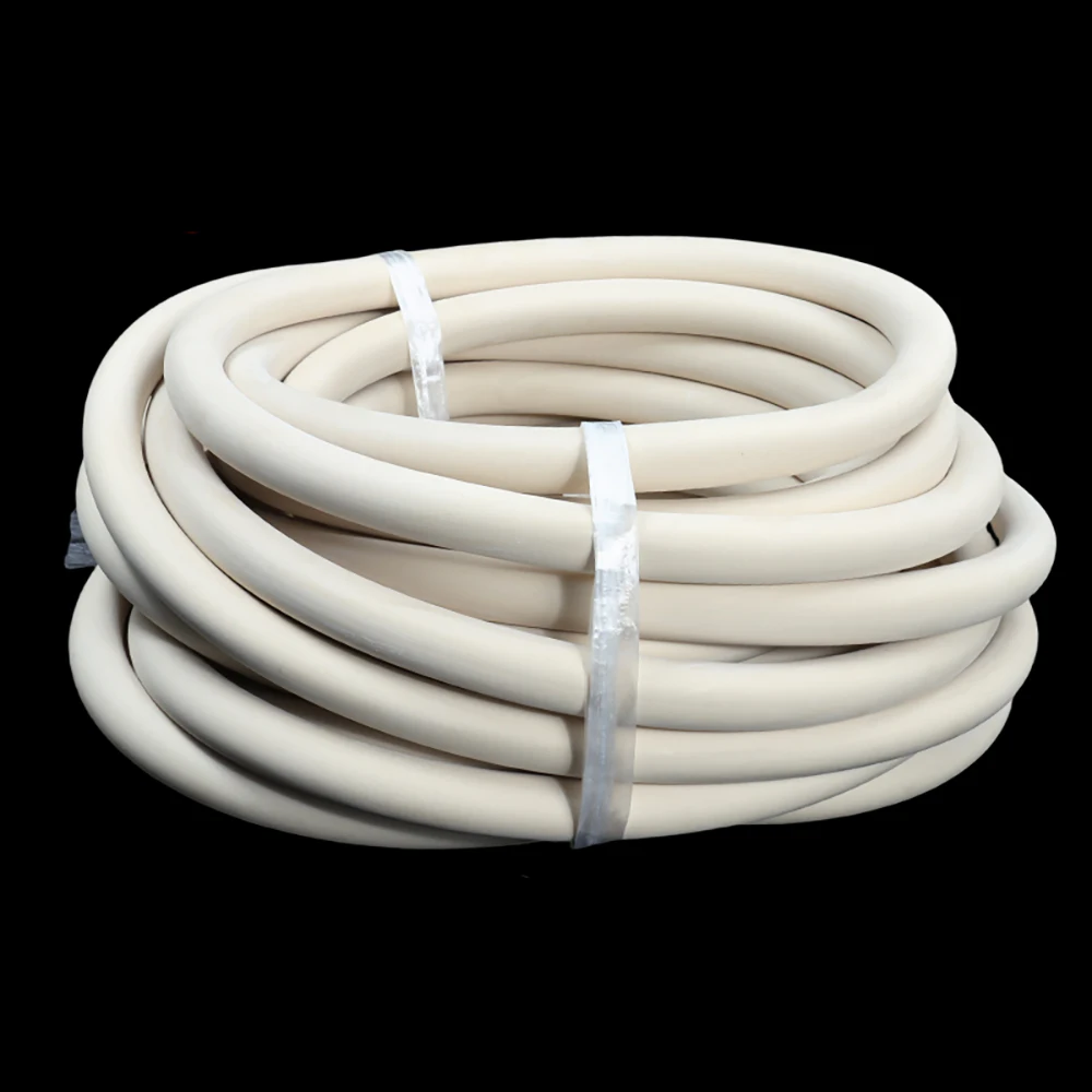 Rubber Tube White Rubber Hose Vacuum Rubber Tube High Temperature ...
