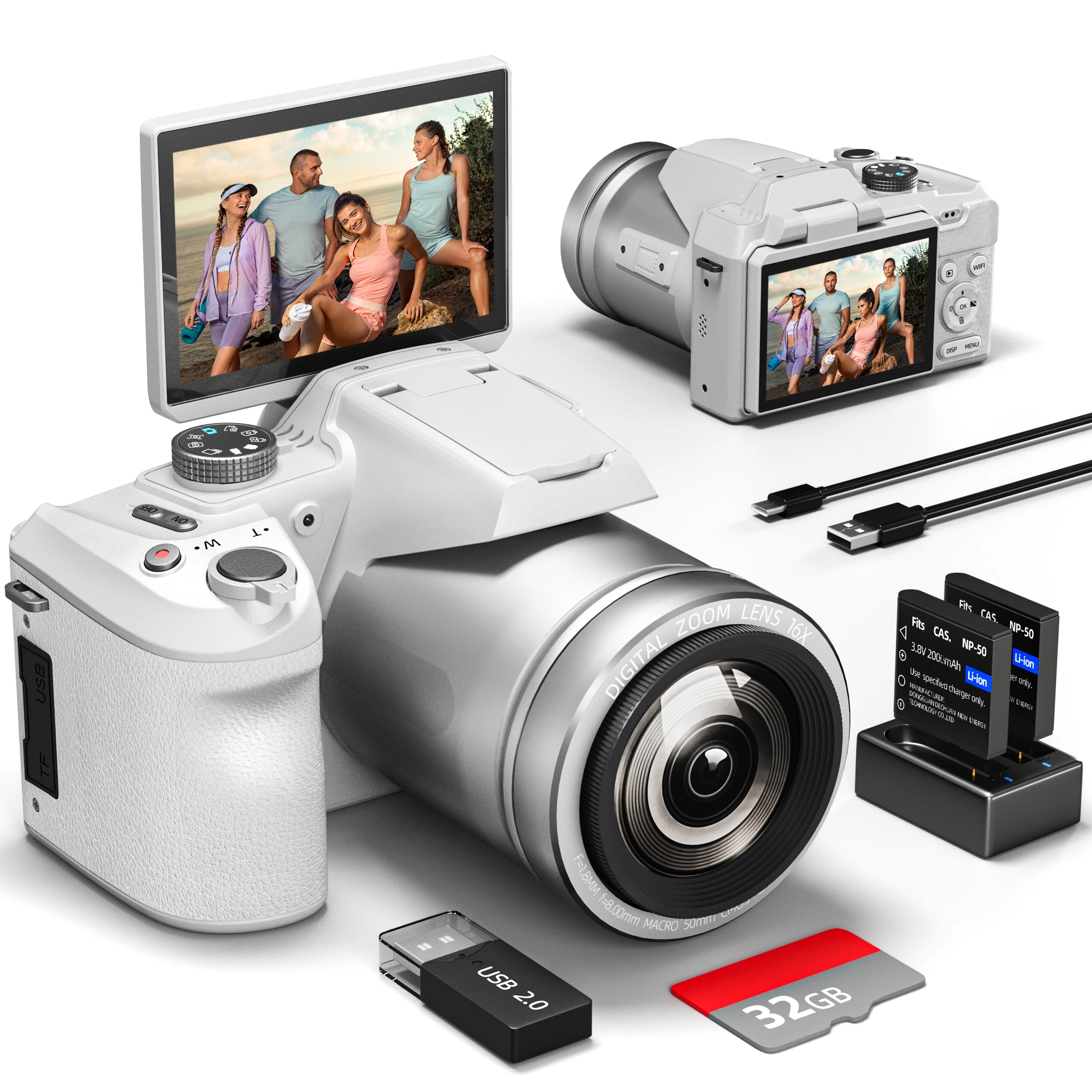 Autofocus-Video-Camera-4K-68MP-16X-WiFi-Photography-Youtube-3-7-Inch ...