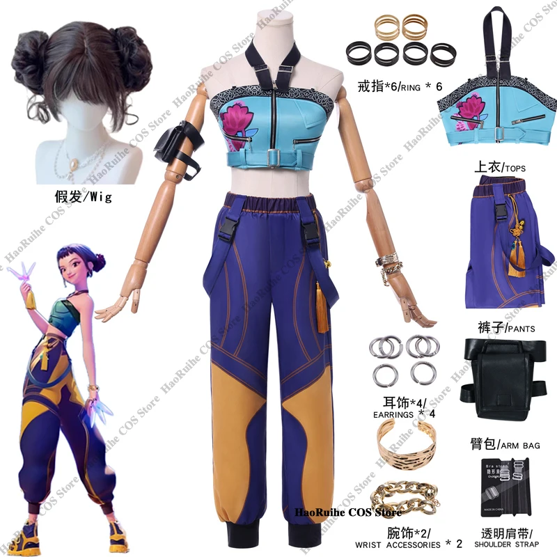 Pop Idol Fantasy Style Cosplay: How This KPOP Demon Hunter Outfit ...