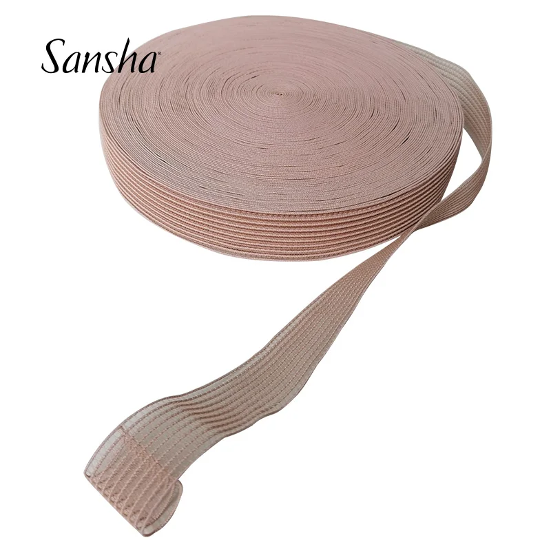 Sansha invisible Stretch Elastic For Ballet Pointe Shoes Light Pink 30 ...