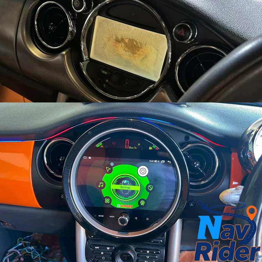 9" Android 15 Multimedia Video Player Stereo Car GPS Navigation ...