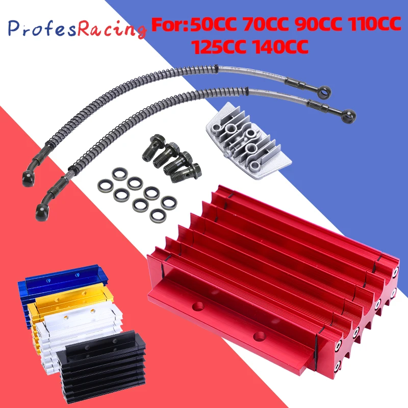 Motocycle-CNC-Oil-Cooler-Aluminium-Adapter-EngineCylinderCoverCooling ...