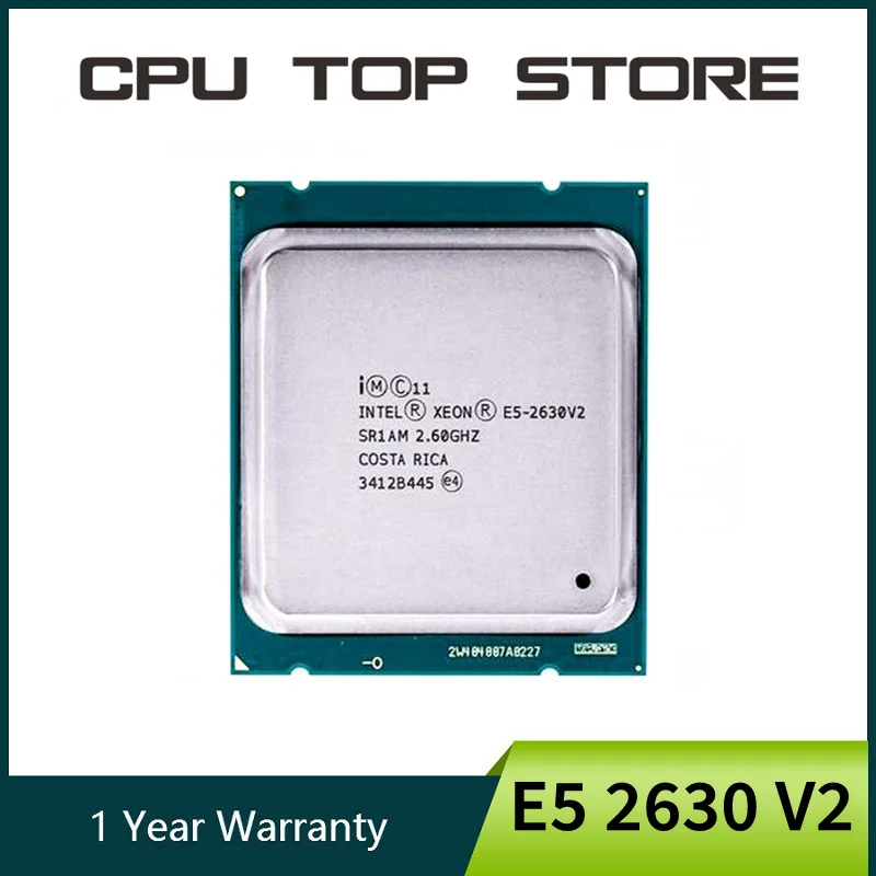 Gebruikt Intel Xeon E5 2630 V2 Processor 2.6Ghz 15M Cache Lga 2011 ...