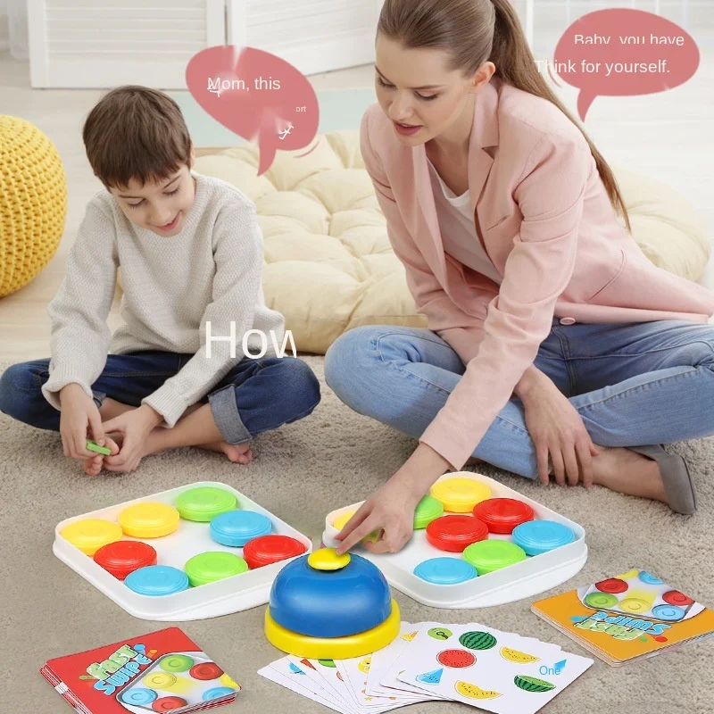 2-Players-Logical-Thinking-Training-Color-Ice-Hockey-Fast-Swipe-Game ...