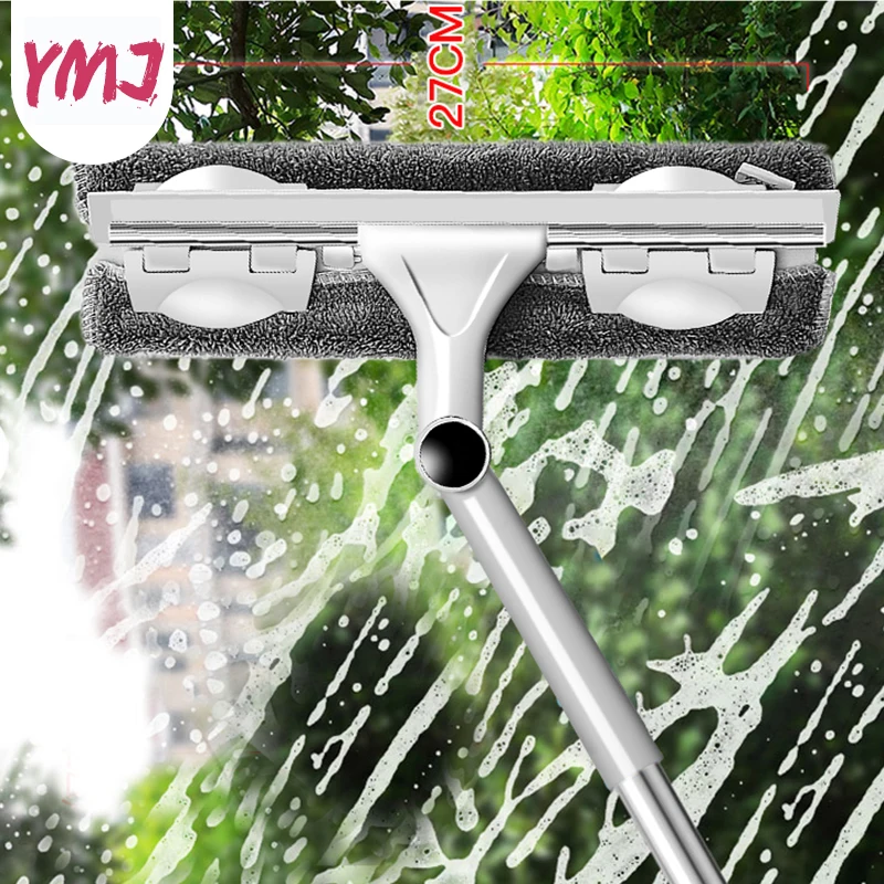 Double-sided-Cleaning-Window-Tools-Cleaner-Long-Handle-Glass-Wiper ...