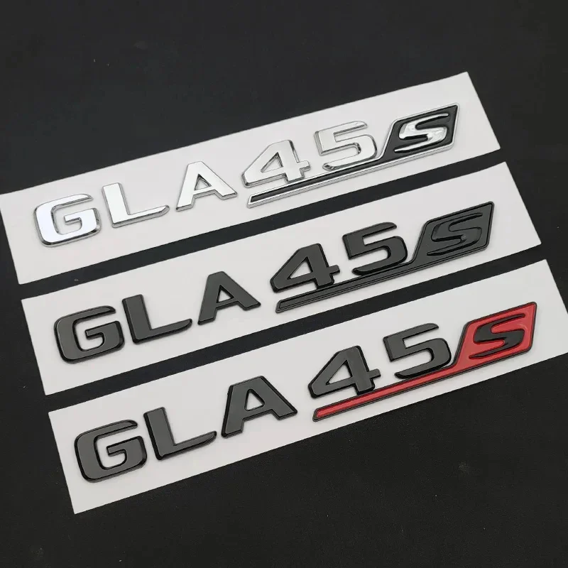 3D-ABS-Black-Red-Chrome-Letters-Sticker-Car-Styling-Rear-Trunk-Badge ...