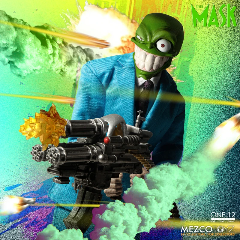 100% Original Mezco Toyz One:12 Collective The Mask Deluxe Edition ...