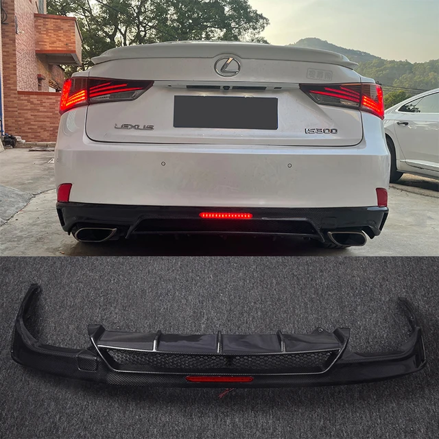 Zero Offset Artisan Style Rear Diffuser For Lexus IS200T, 49% OFF
