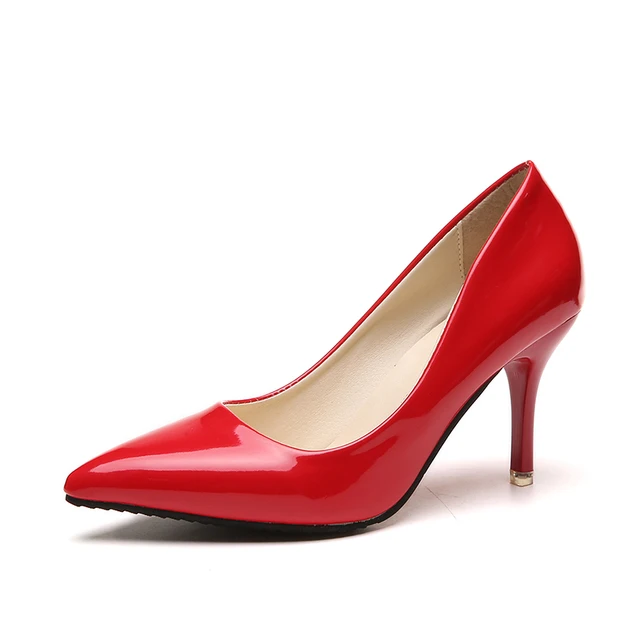 Women’s Shoes Heeled Pumps Stiletto Heels Red Sole Pointed Toe Elegant ...