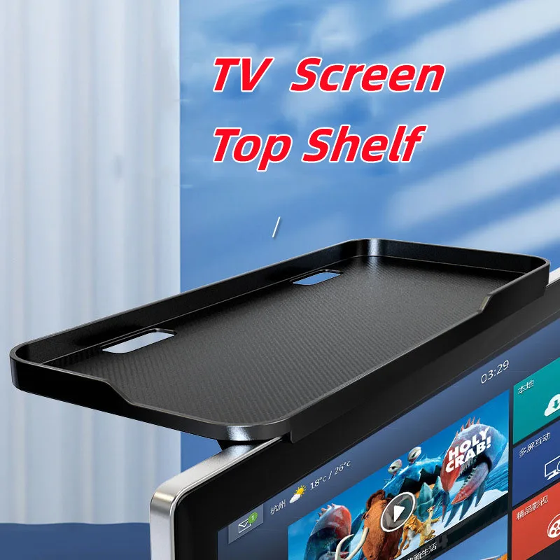 Screen Top Storage Shelf Rack Holder | Tv Screen Top Storage Shelf Rack ...