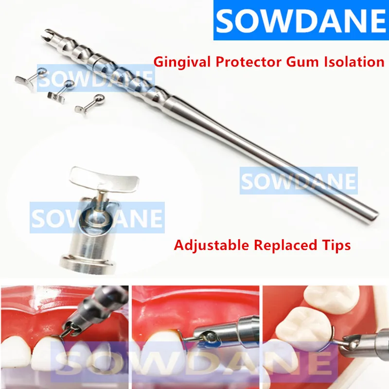 Adjustable Dental Implant Gingival Protecting Socket Shield Retractor ...
