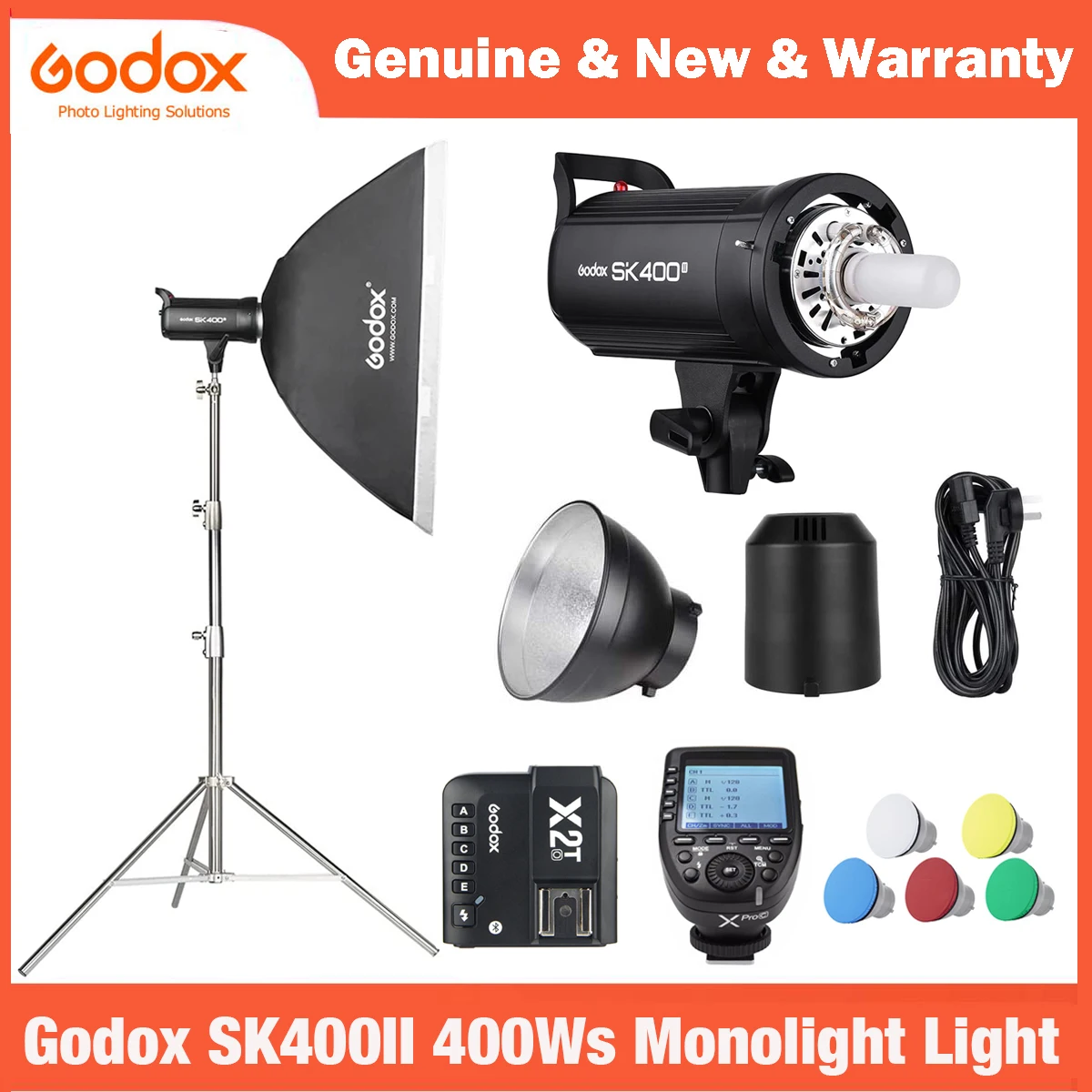Godox-SK400II-400Ws-GN65-5600K-Studio-Strobe-Flash-Monolight-Light ...