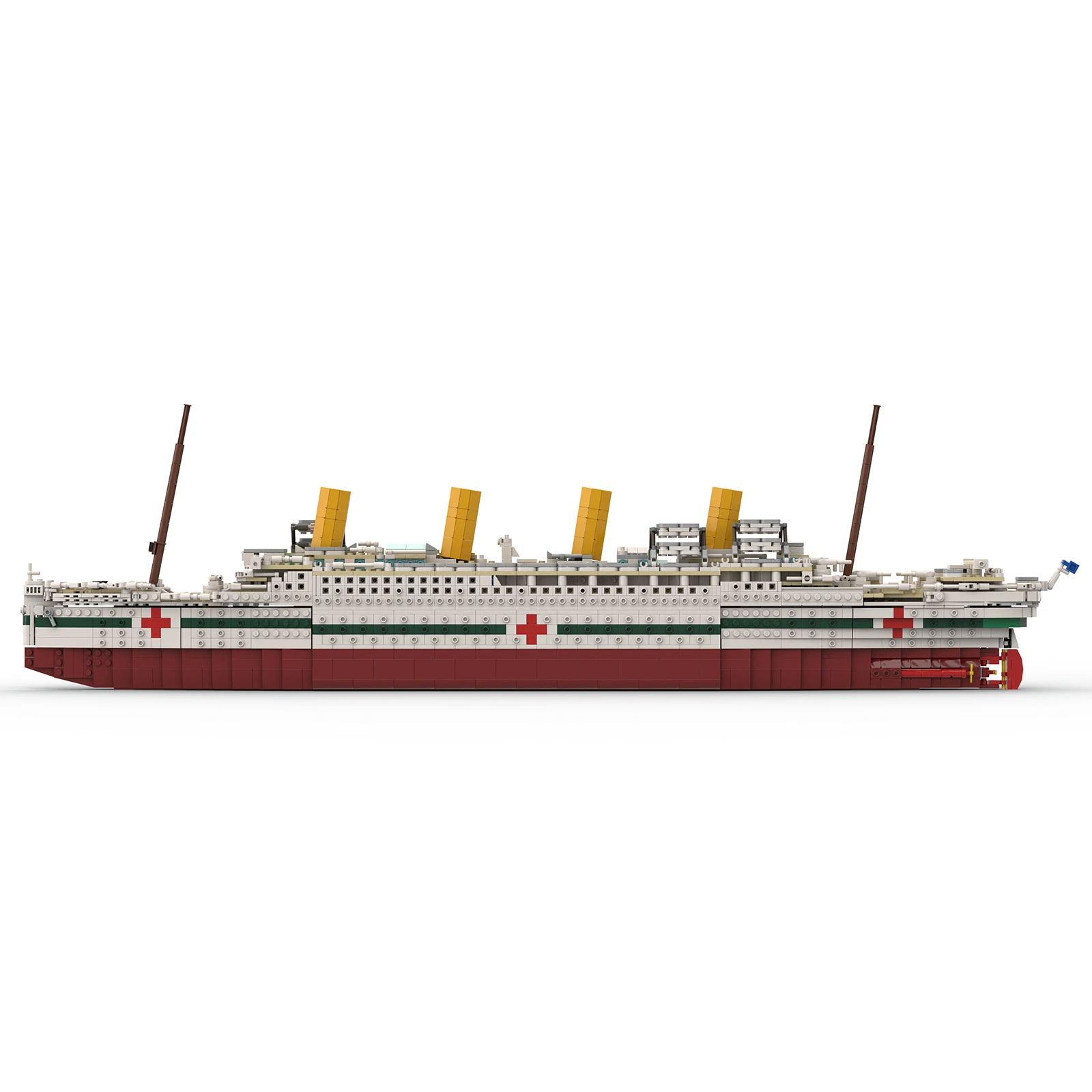 HMHS BRITANNIC Model By TheRoller3d The Most Historically