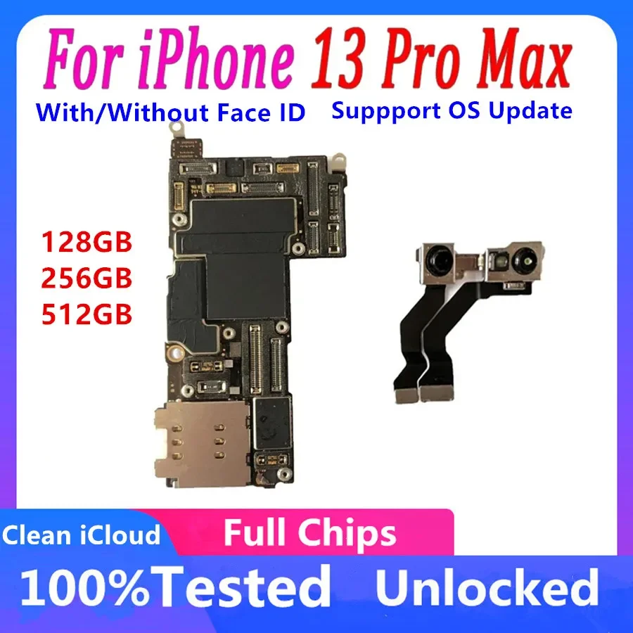 Fully-Tested-Motherboard-For-iPhone-13-Pro-Max-Unlocked-Mainboard-With ...