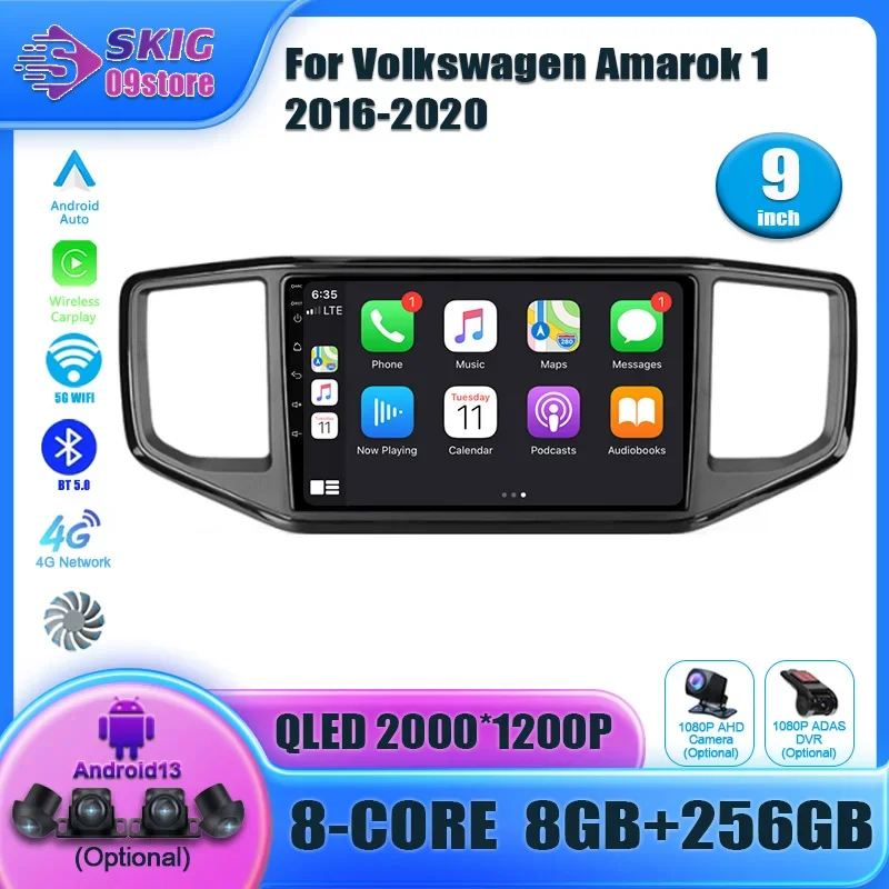 For-Volkswagen-Amarok-1-2016-2020-Car-Radio-Android-Multimedia-Video ...