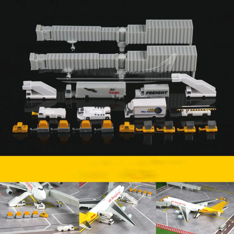 1-400-Aircraft-Airport-Model-Ground-Handling-20-Wheeled-Car-Boarding ...