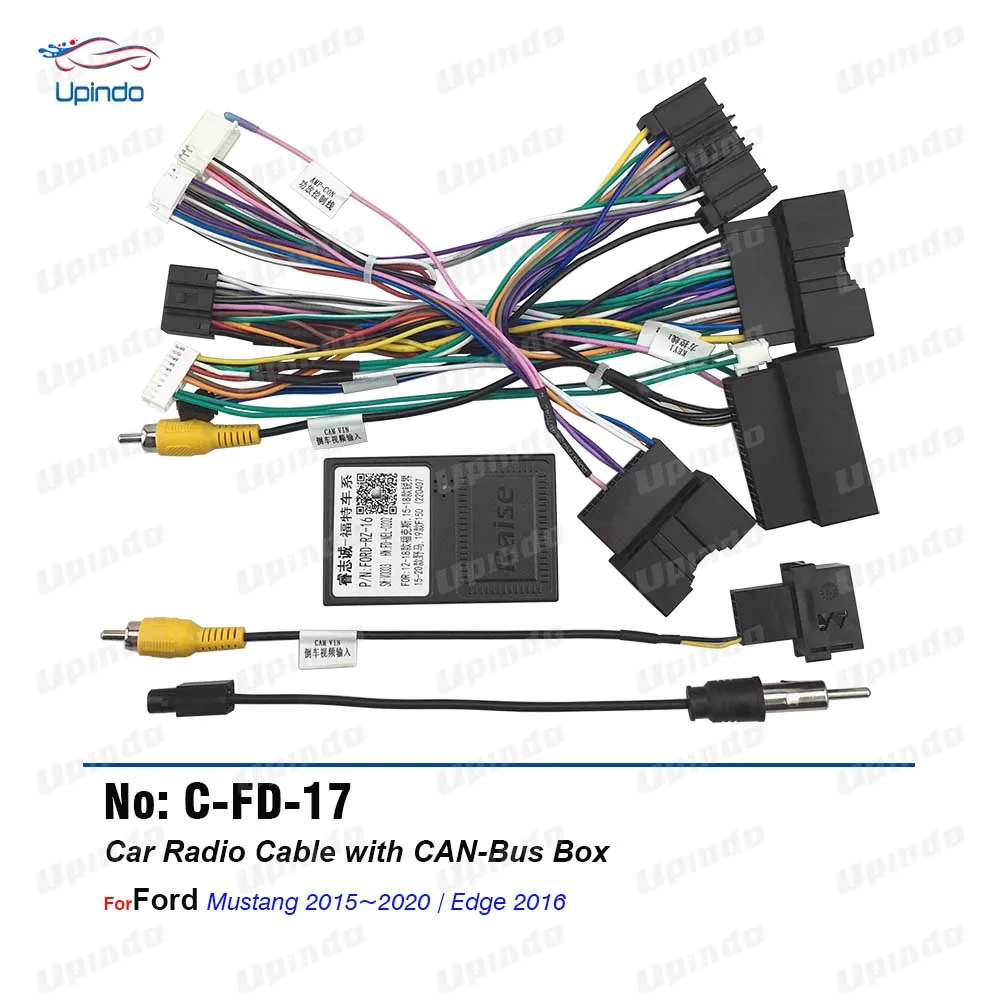 Car-Radio-Cable-CANBus-adapter-Android-Head-Unit-Power-Wiring-Harness ...