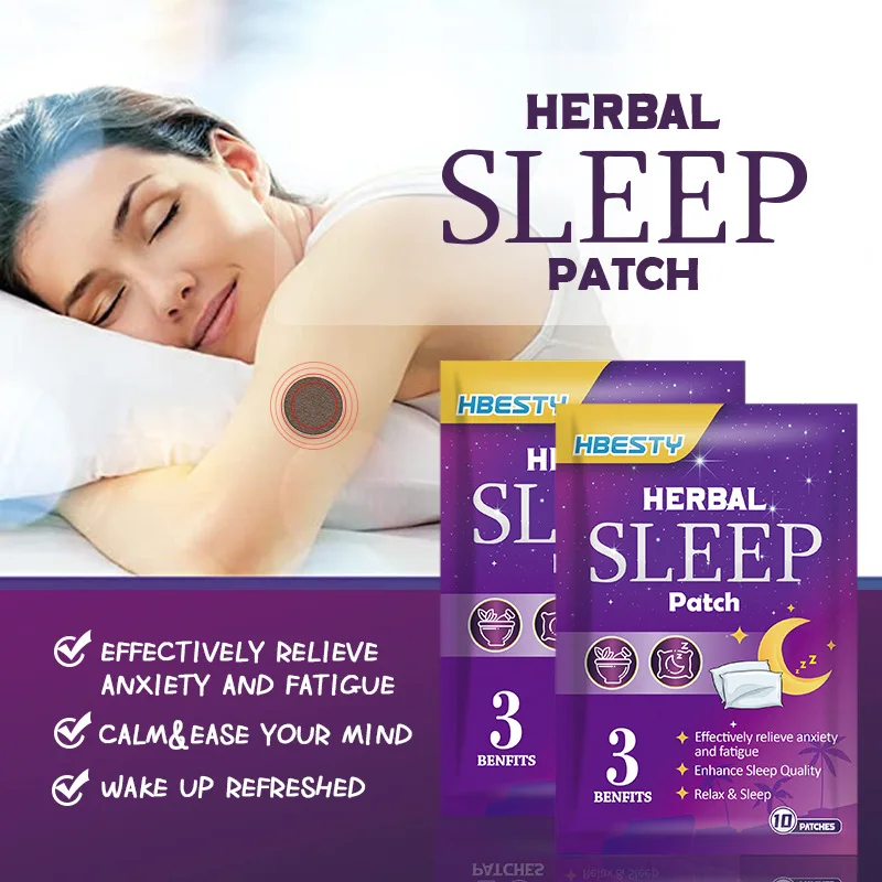 Sleep-Patches-Insomnia-Treatment-Relieve-Anxiety-Sleep-Aid-Patches ...