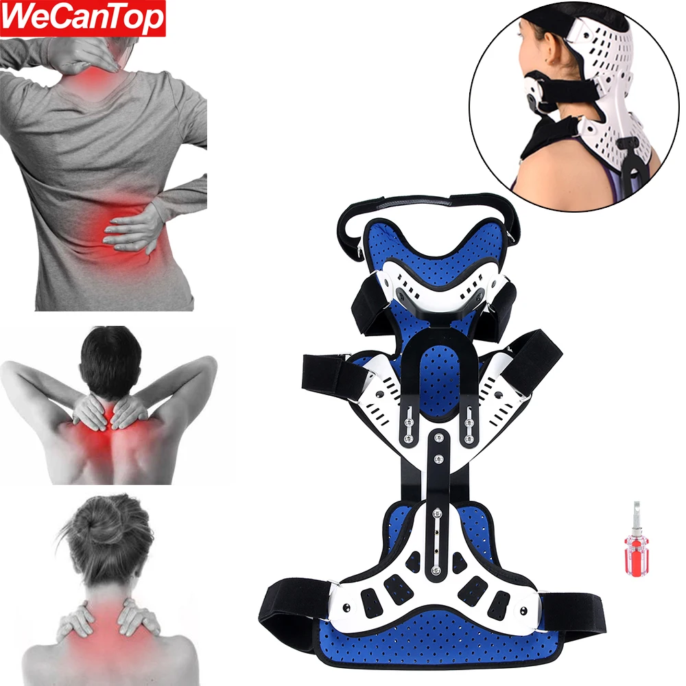 OTVIAP Cervical Traction Device,Cervical Thoracic Orthosis, 44% OFF