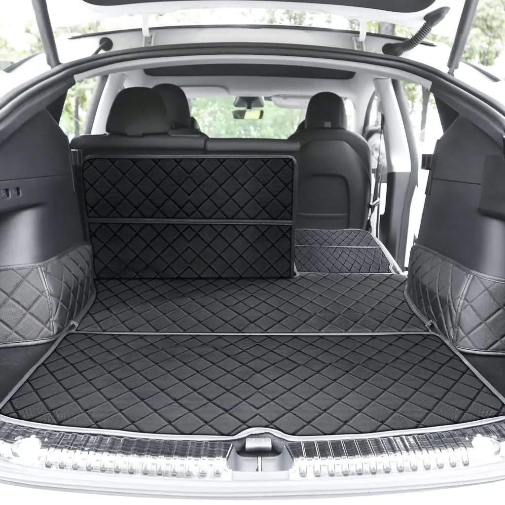For-Tesla-model-y-pet-mat-back-seat-Trunk-Mat-Cover-Cargo-Liner ...