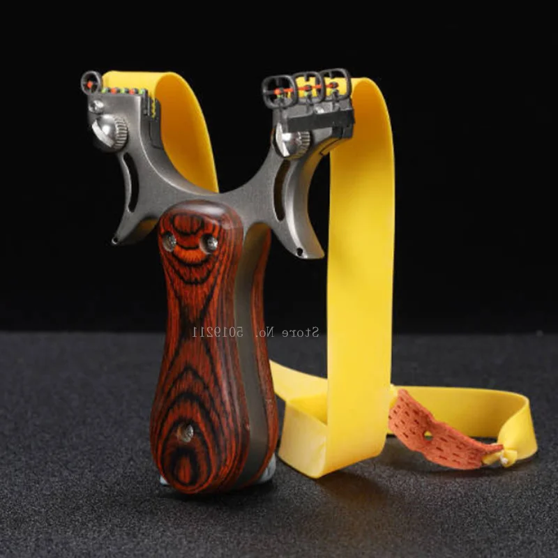Professional-Slingshot-Stainless-Steel-Hunting-Slingshots-High-Quality ...