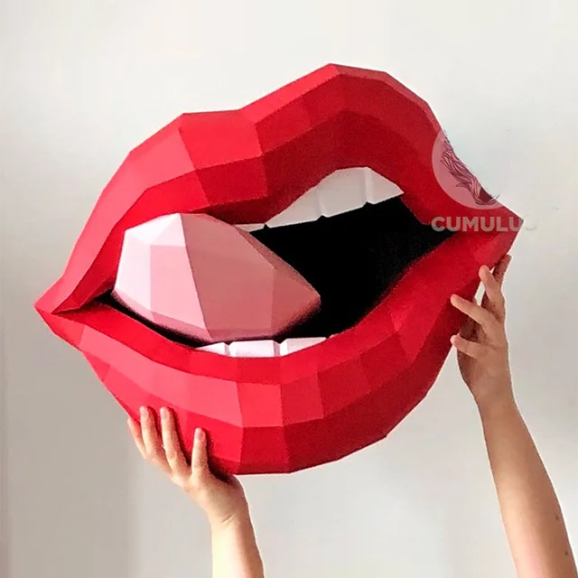 3d Paper Lipstick