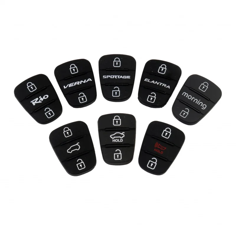 DUDELY-funda-abatible-para-llave-de-coche-almohadilla-de-goma-de-3 ...