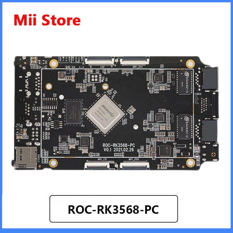 ROC-RK3568-PC Quad-Core 64-Bit Mini Computer, Open source IoT ...