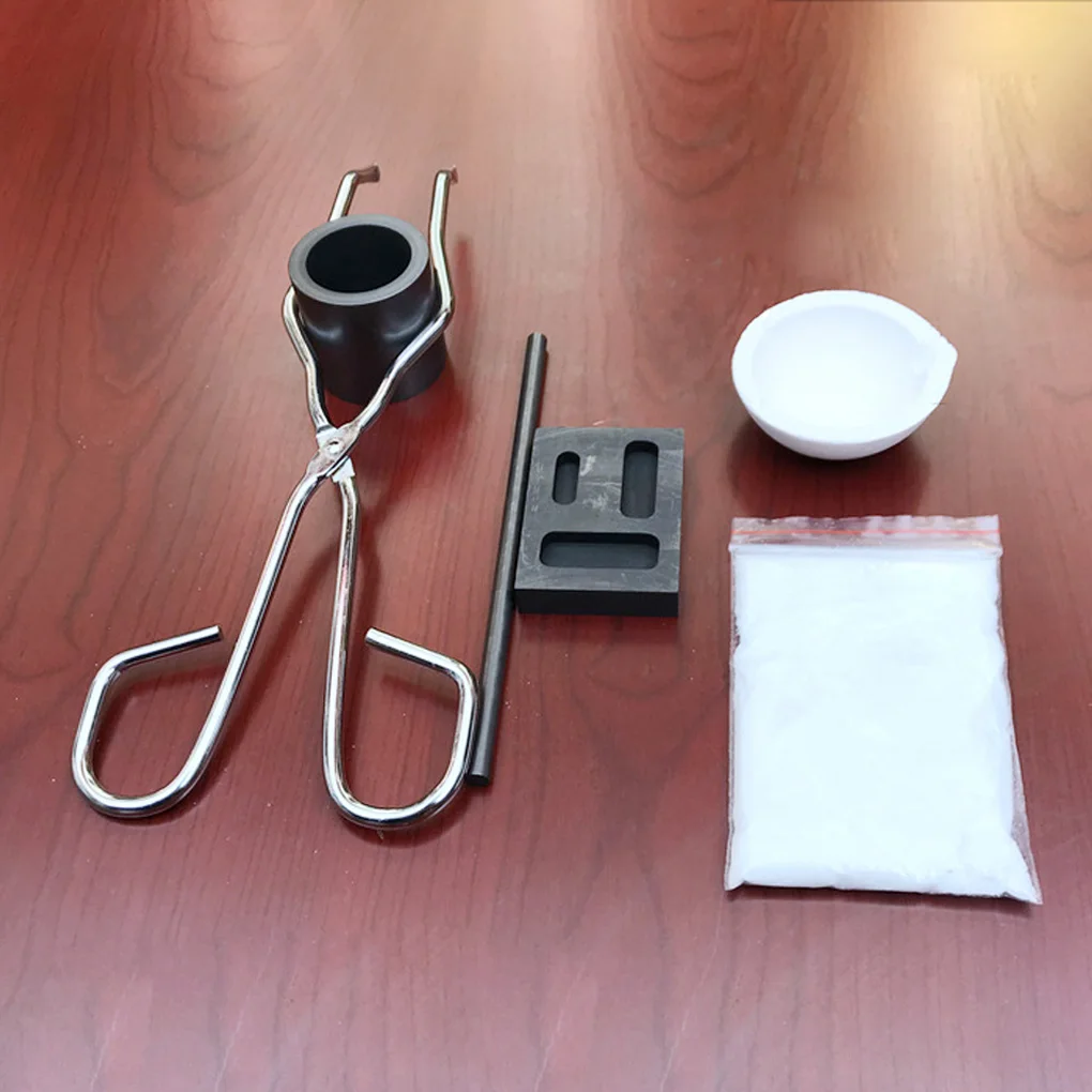 6pcs-Gold-Silver-Jewelry-Torch-Melting-Kit-Crucible-Clamp-Mixing-Rod ...