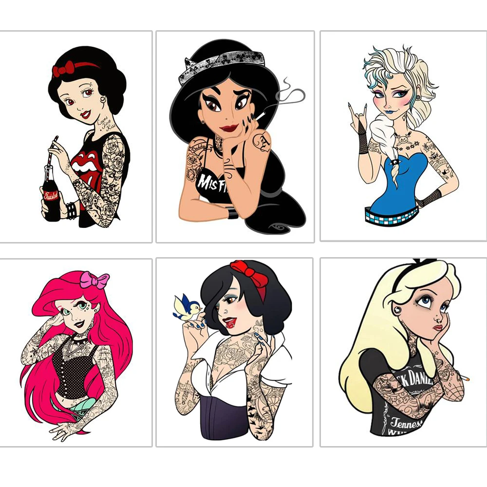 Punk Disney Prinzessinnen Jasmin