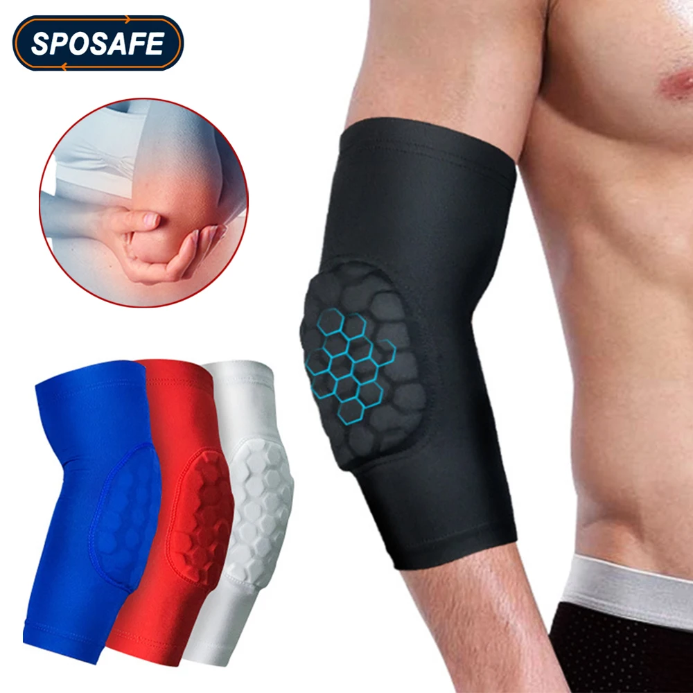 1Piece-Sports-Elbow-Compression-Sleeve-Arm-Forearm-Support-Brace ...