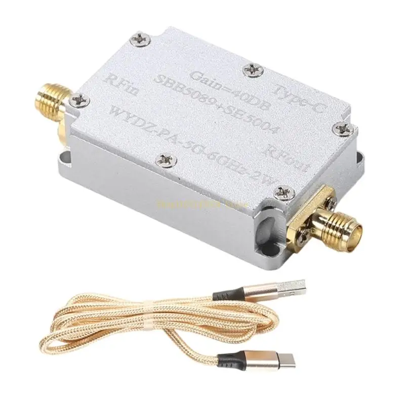 5.8GHz 2W 33dBm RF Low Noise Amplifier High Flatness RF Power Amplifier ...