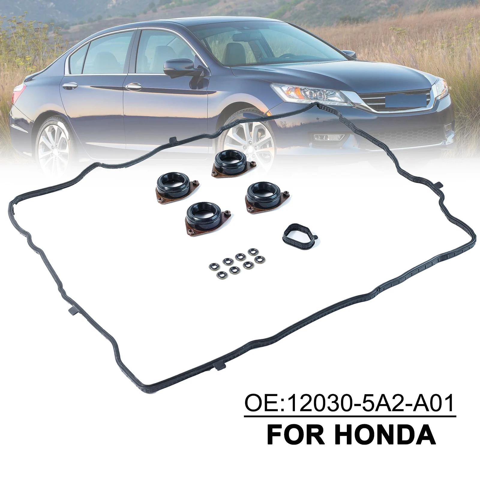 Car Accessories Engine Valve Cover Gasket Set For Honda Accord K24 2DR ...