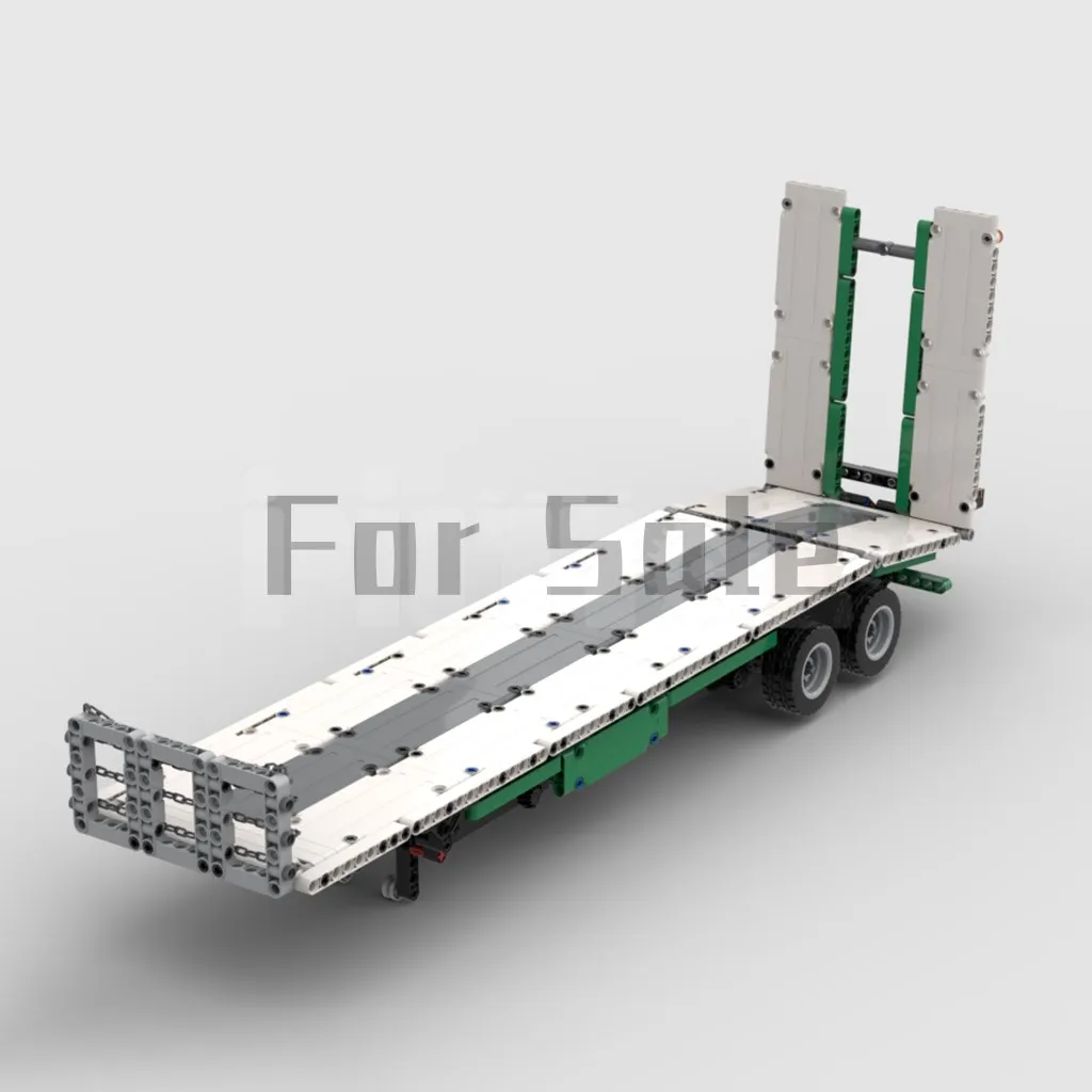 Lego Truck And Flatbed Trailer