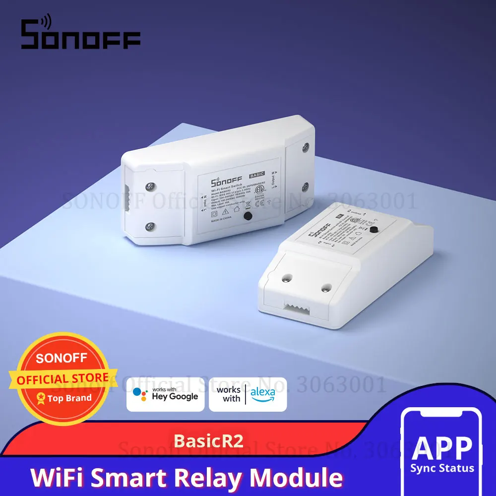 Original-Sonoff-10A-Wifi-Smart-Switch-Remote-Wireless-Timer-Light ...
