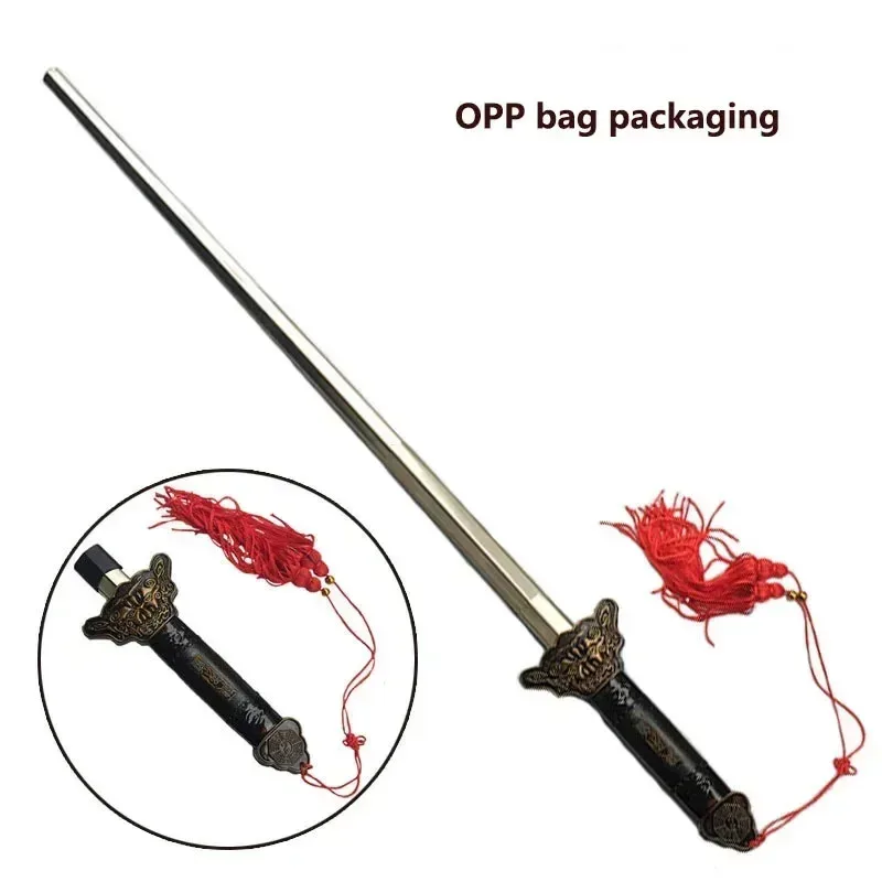 Stainless Steel Telescopic Sword Fitness Tai Chi Sword Foldable Morning ...