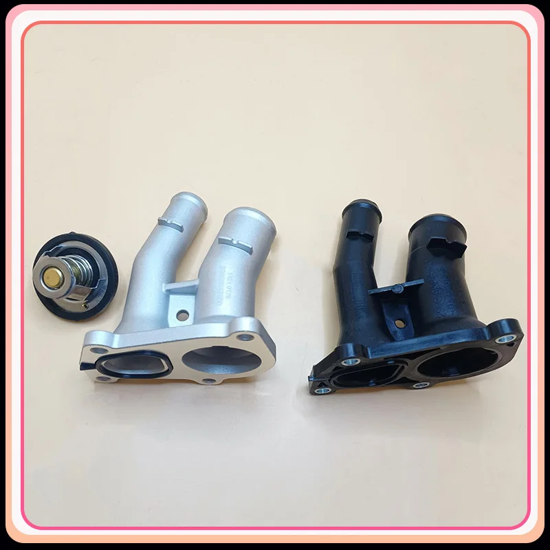 1707050 2S6G9K478BD coolant flange Aluminum thermostat housing for Ford ...