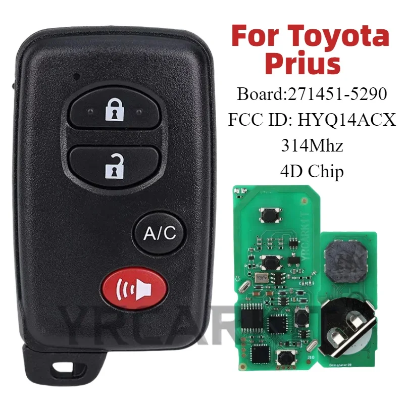 For Toyota Prius / Plug-In 2010 2011 2012 2013 2014 2015 Car Smart ...