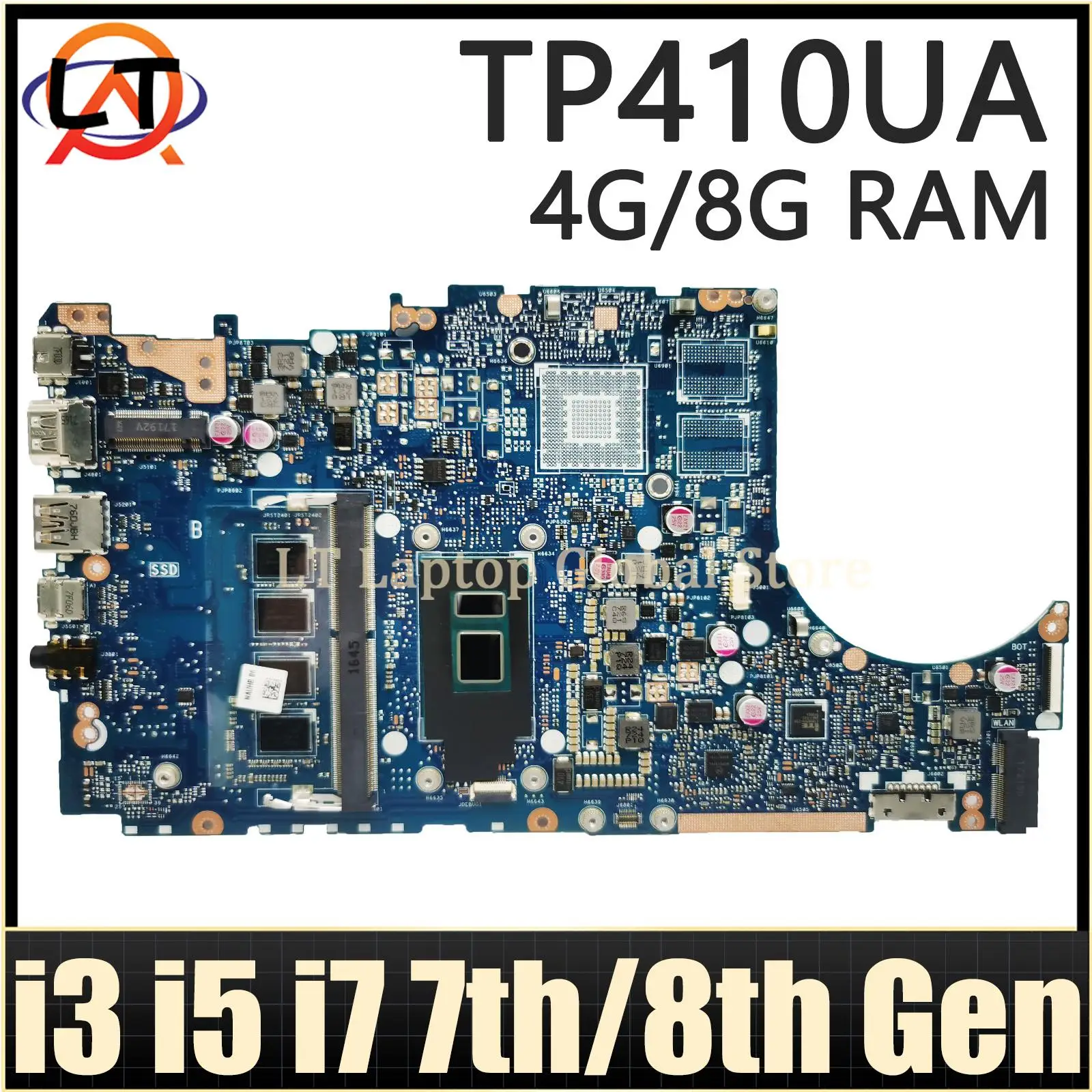 Mainboard-TP410UA-TP410U-TP410-TP410UR-TP410UF-Q405UA-Q405U-Laptop ...