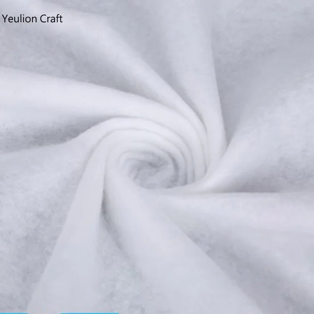 100*100CM Fusible Interlining Nonwoven Fabric Easy Iron On Fabric ...