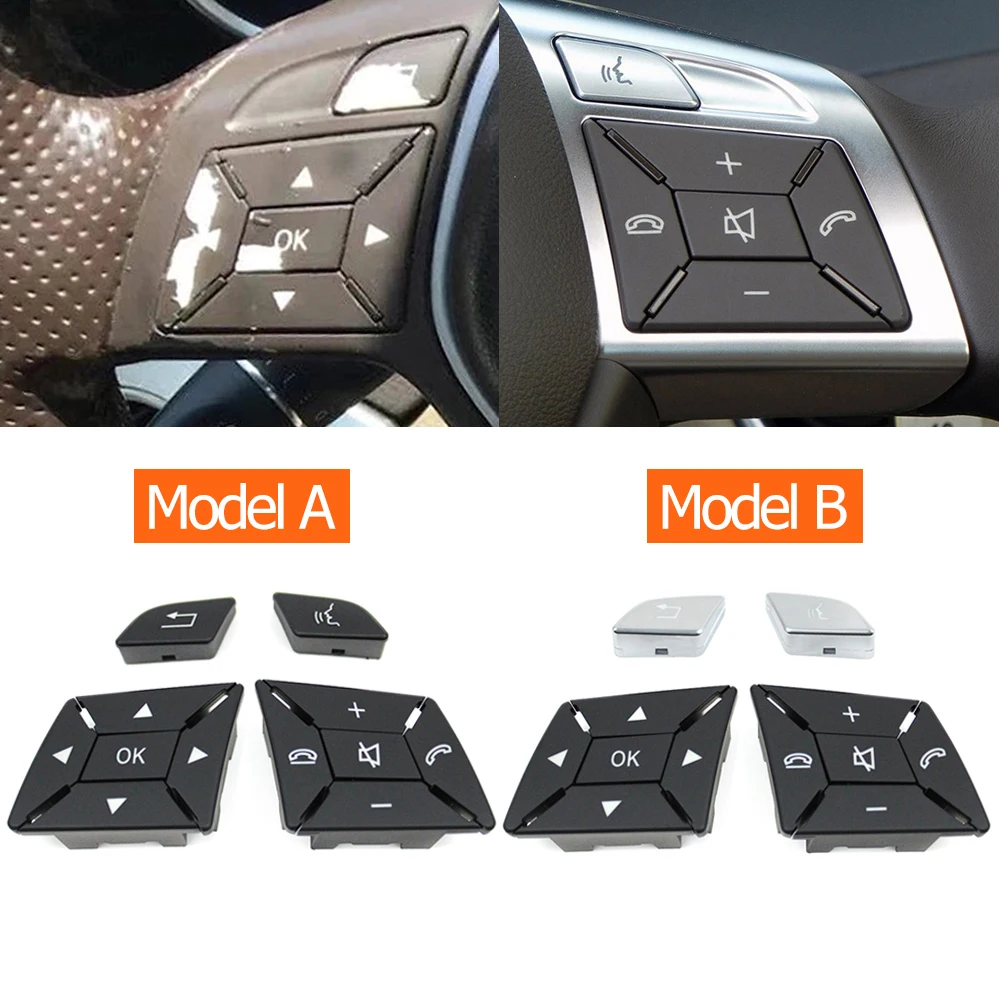 Car Steering Wheel Menu Control Switch Button For Mercedes Benz C E A ...