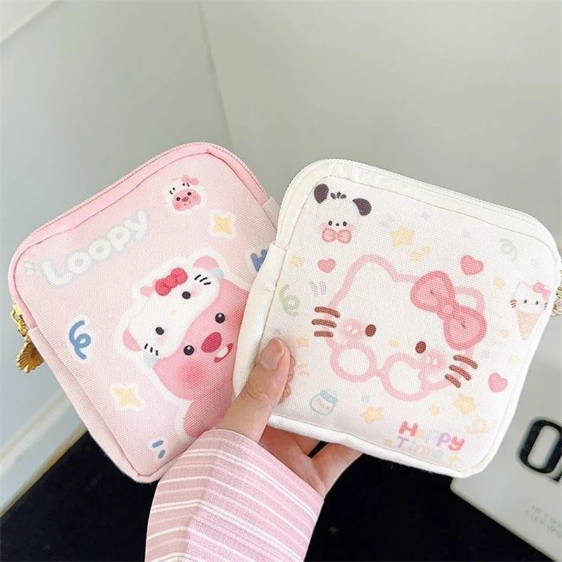 Bolsa-de-armazenamento-Kawaii-Sanrio-Hello-Kitty-Loopy-Coin-Purse-dos ...
