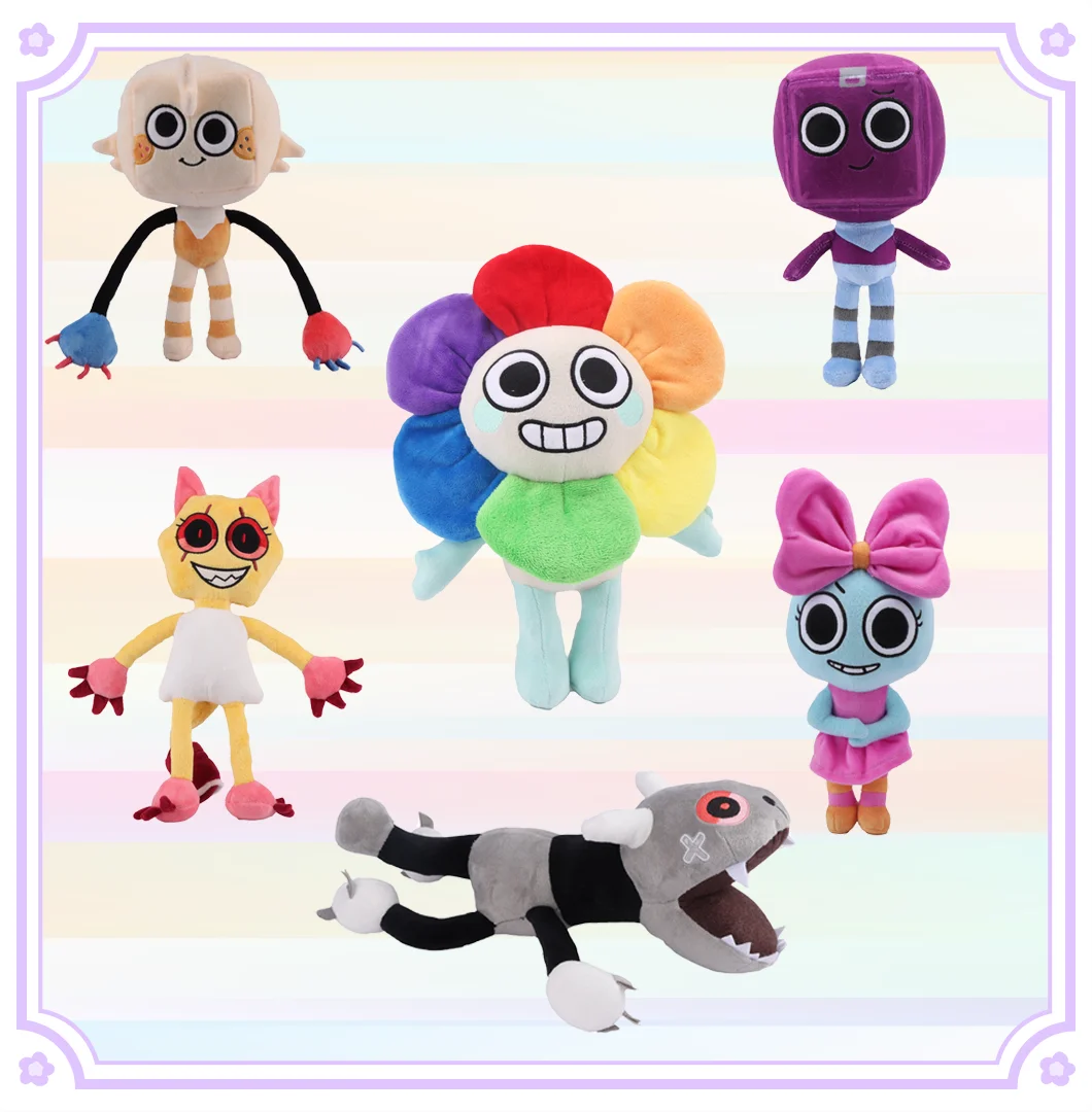 Dandy-s-World-Role-Plush-Toys-Horror-Game-Boxten-Goob-Pebble-Kawaii ...