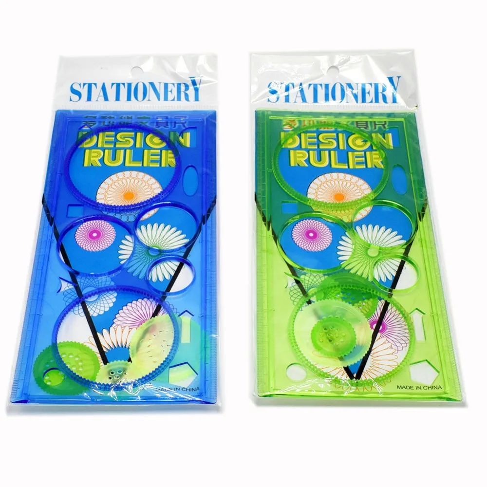 Multi-function-Puzzle-Spirograph-Geometric-Ruler-Drafting-Tools-For ...