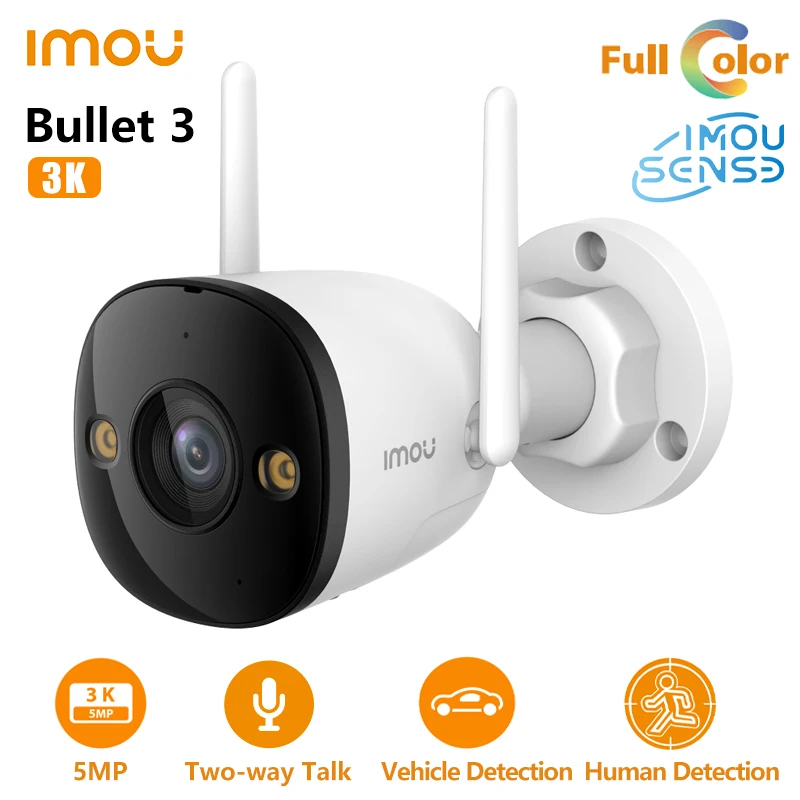 IMOU-Bullet-3-5MP-Outdoor-Full-Color-Camera-Wifi-6-IP-CCTV-Smart-Home ...