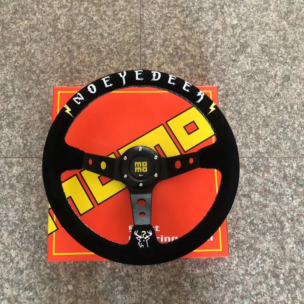 Universal-Racing-MOMO-Volante-Car-Rally-Drift-Camur-a-De-Couro-JDM ...
