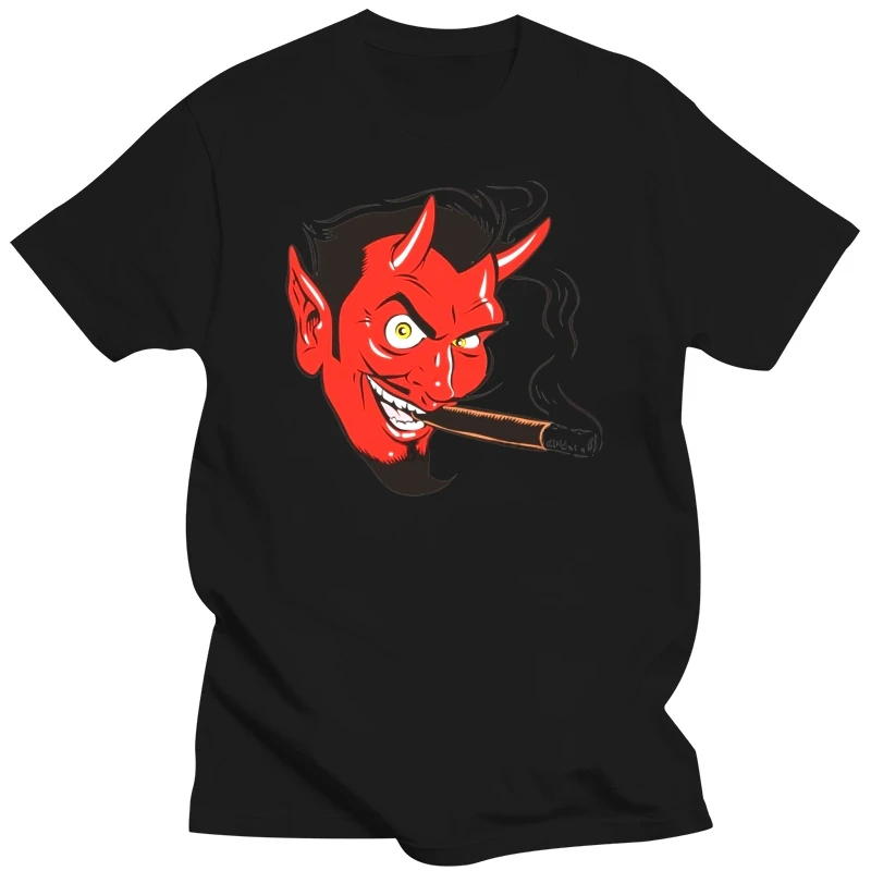 Cool-Male-Short-Sleeve-Brand-Clothing-Shirt-Chainsmoker-Demon-Demonic ...