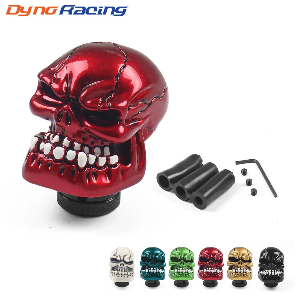 Universal-Skull-Gear-Shift-Knob-Car-Modification-Sport-Lever-Gear-Stick ...